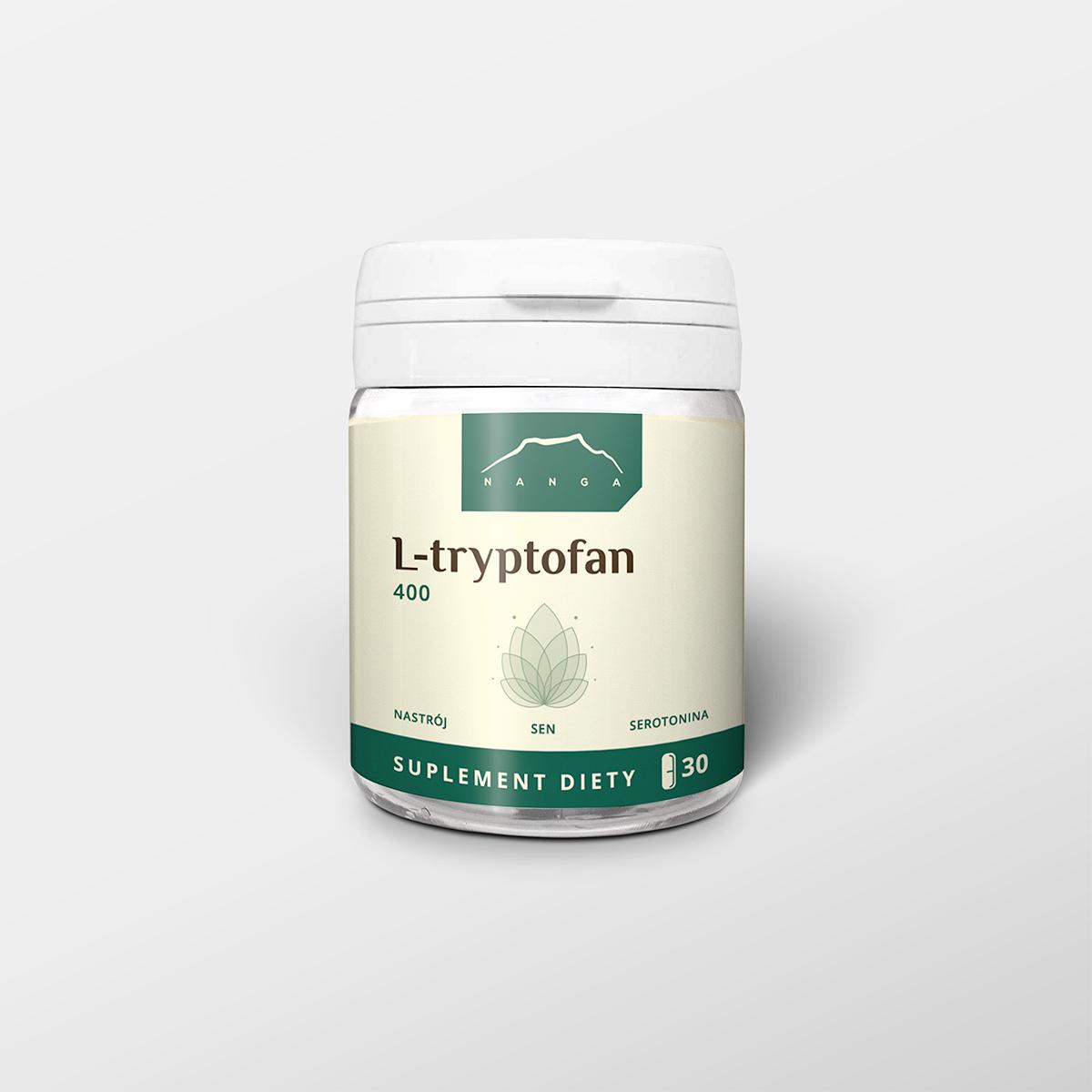 L-tryptofan kapsułki 400 mg | MagicznyOgród