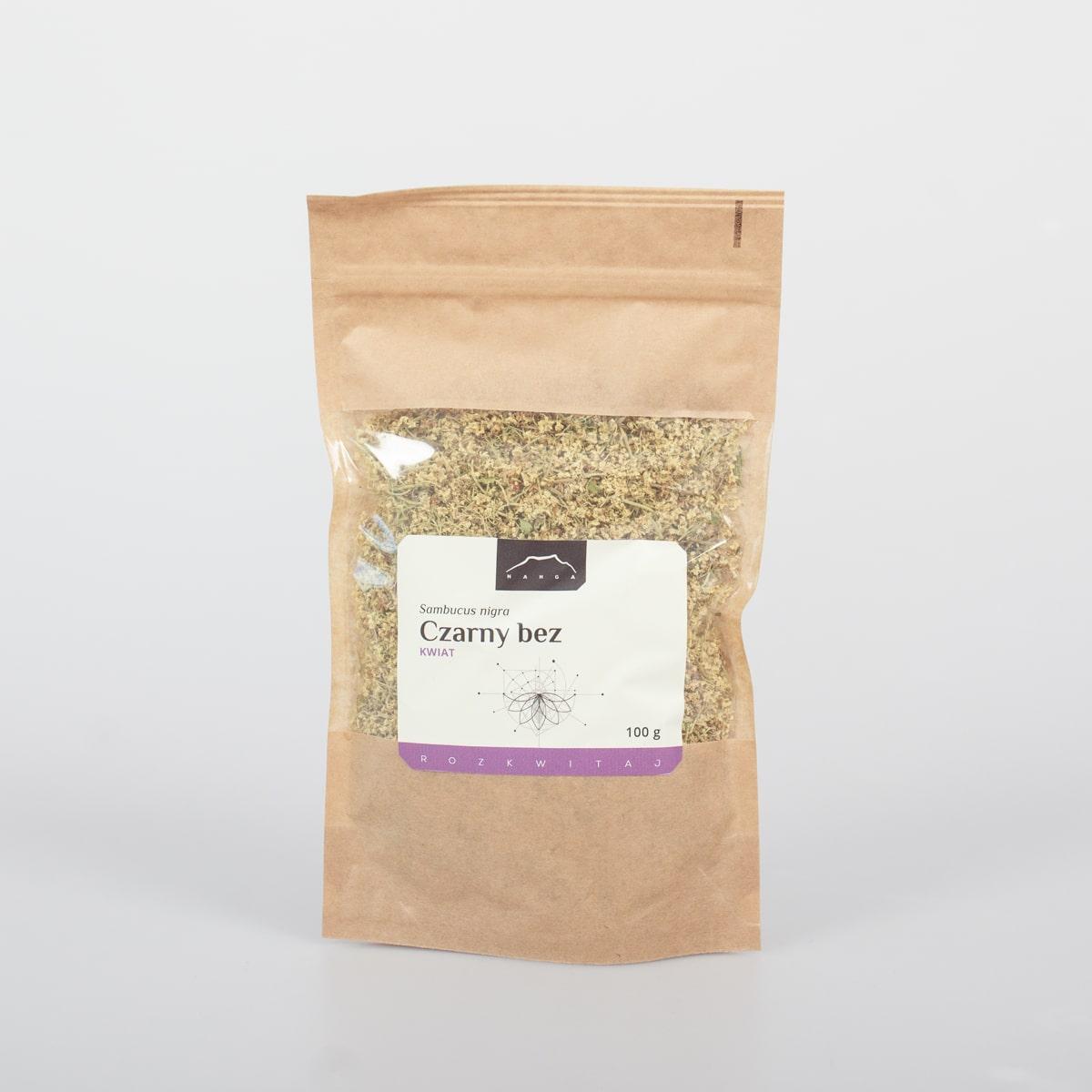 Czarny bez kwiat cały 100g, 250g | MagicznyOgród